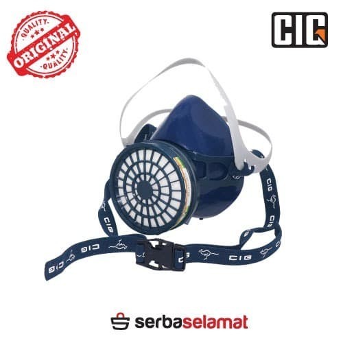 Jual Masker udara/ Masker Kimia/ CIG Half Face Respirator Single ...