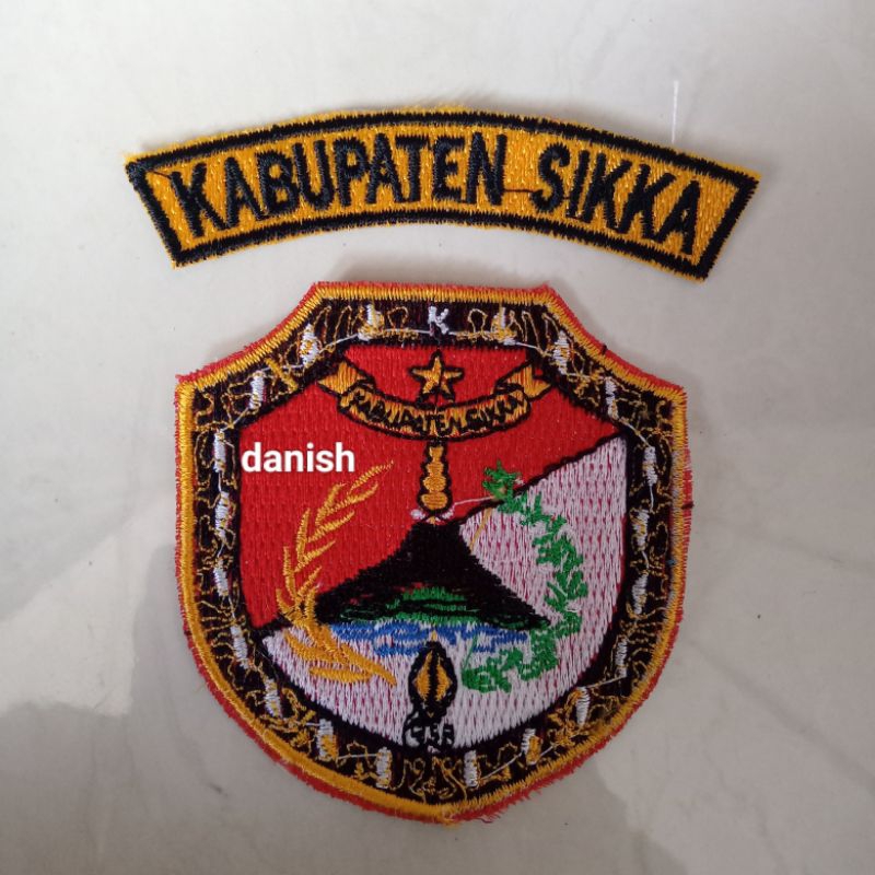 Jual BET LOGO LAMBANG DINAS PNS ASN PEMKAB KABUPATEN SIKKA NTT NUSA ...