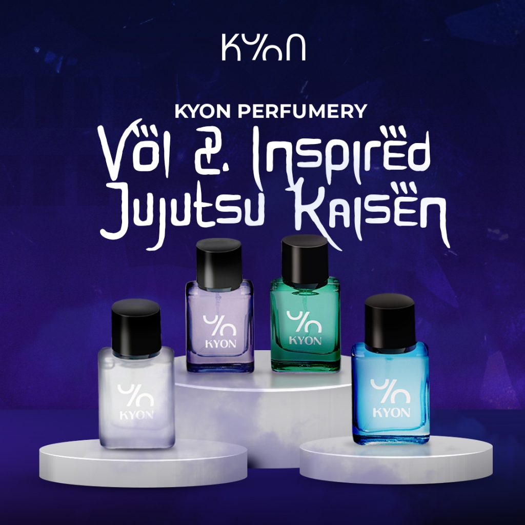 Jual Jujutsu Kaisen Inspired Perfume Vol.2 Sukuna Nanami Yuta Geto ...