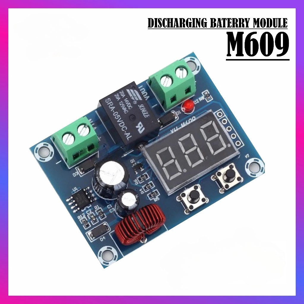 Jual Low Voltage Disconnect Baterai Battery Charging Control Module XH ...