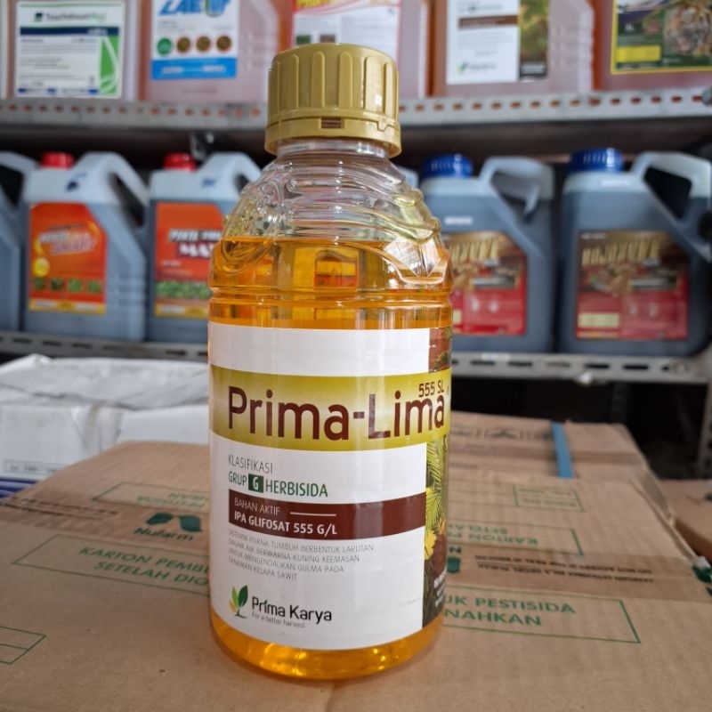 Jual Herbisida Sistemik Prima Lima 555 SL 1 Liter | Shopee Indonesia