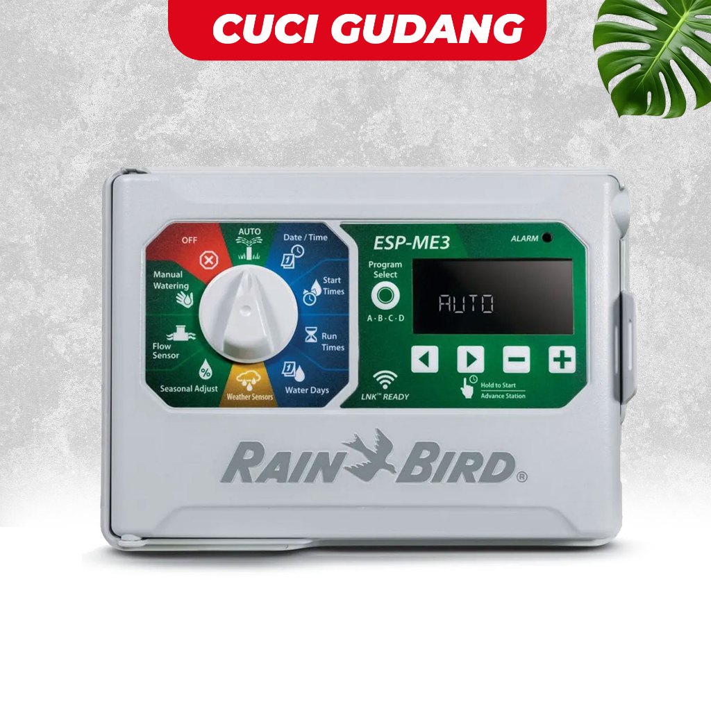 Jual Controller Timer Irigasi Rain Bird ESP4ME3 Indoor/Outdoor 120V ...