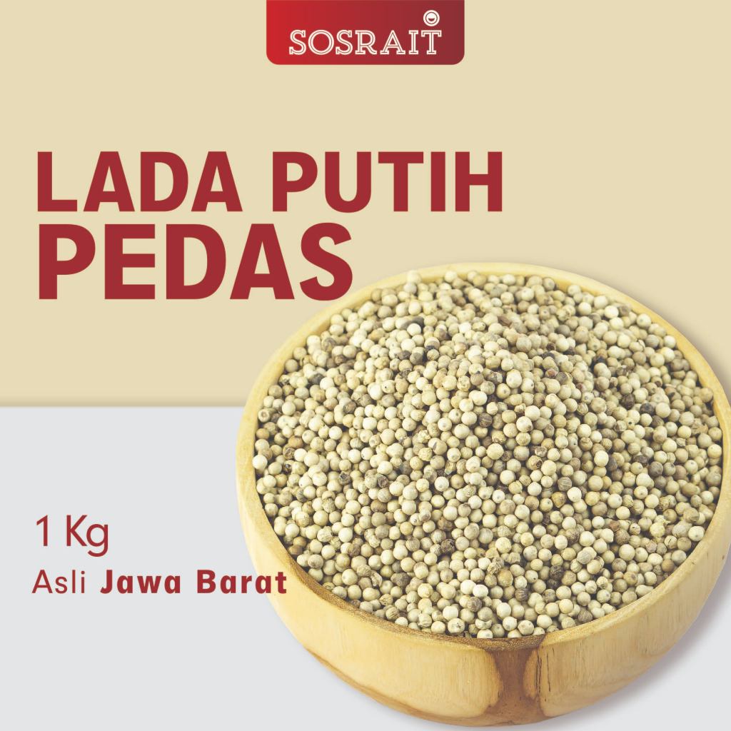 Jual Sosrait Lada Putih Utuh Jawa Barat 1Kg | Shopee Indonesia