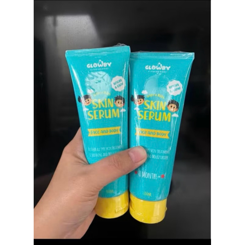 Jual GLOWBY SKIN SERUM 2 PCS serum anak 100Ml ( free stiker ) | Shopee ...