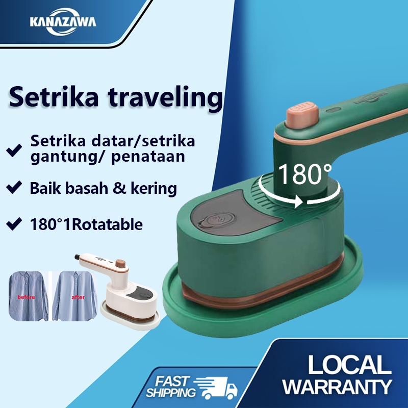 Jual KANAZAWA Setrika Mini Setrika Uap Portable Setrika Traveling ...