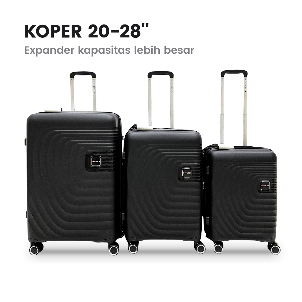 Jual Koper Polo Cabin 20 24 28 inch Bagasi TSA Lock Anti Pecah Bahan ...