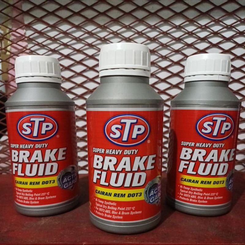 Jual STP Super Heavy Duty Brake Fluid Cairan Rem DOT3 (300mL) | Shopee ...