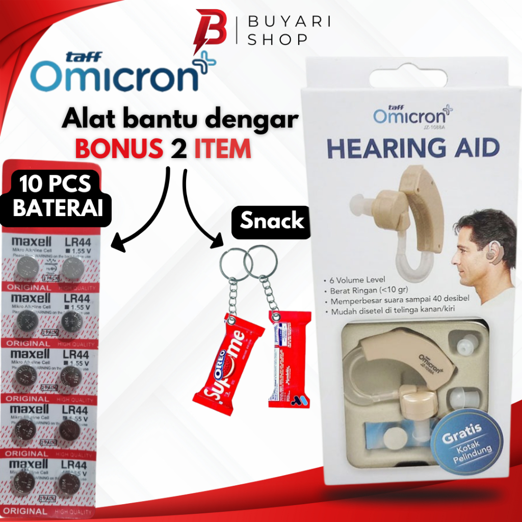 Jual FREE 2 BONUS!!! Alat Bantu Dengar Denger Telinga Orang Tua Lansia ...