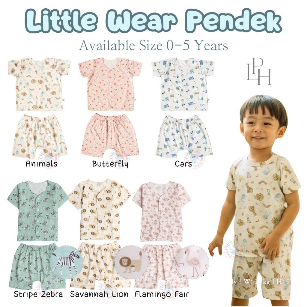 Jual Little Wear 0-5 Tahun Little Palmerhaus Short Sleeve Setelan Pendek bayi / Setelan Piyama ...