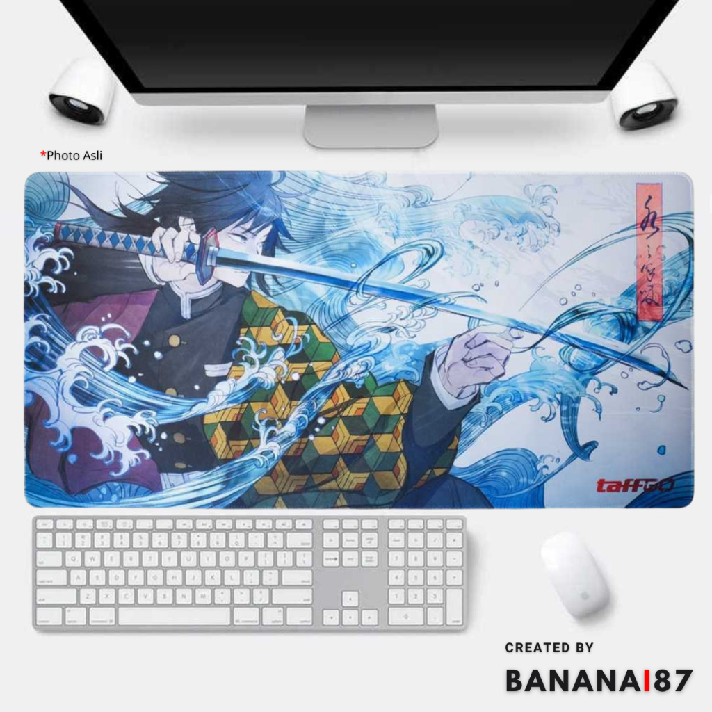 Jual Mousepad Gaming Extra Lebar Mouse pad Ukuran Besar Motif Demon ...