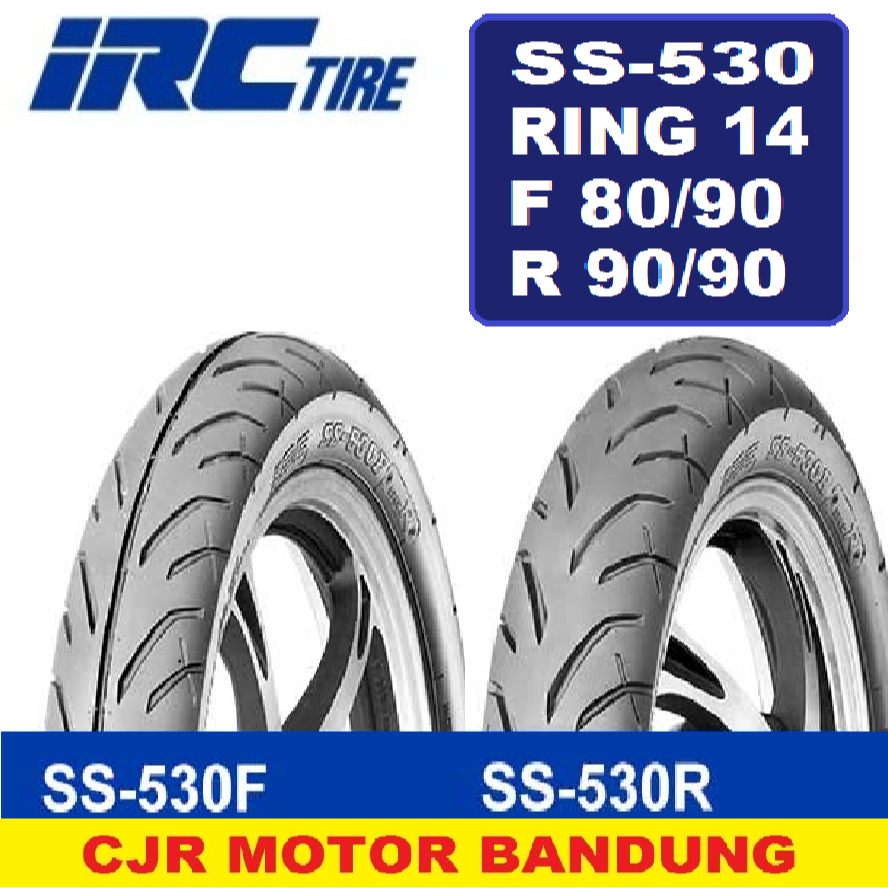 Jual Ban Motor TUBELESS IRC SS-530 80/90 90/90 ring 14 ban matic mio ...