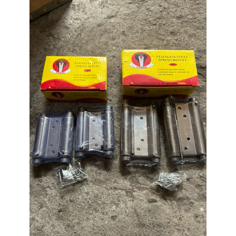 Jual ENGSEL PER VEER STAINLESS STEEL COBRA | Shopee Indonesia