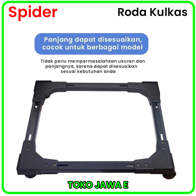 Jual SPIDER ALAS KULKAS/RODA KULKAS 1 Pintu/2 Pintu - KUAT KOKOH ANTI ...