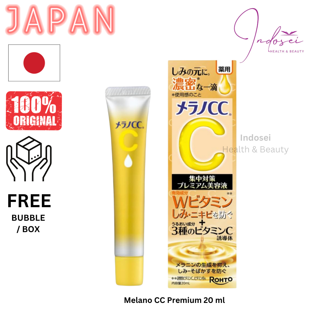 Jual (READY STOCK) Rohto Melano CC Premium Essence 20ml | Serum Flek ...