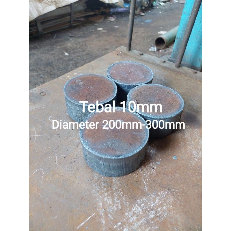 Jual Besi Plat Bulat Tebal 10mm Diameter 200mm-300mm | Shopee Indonesia