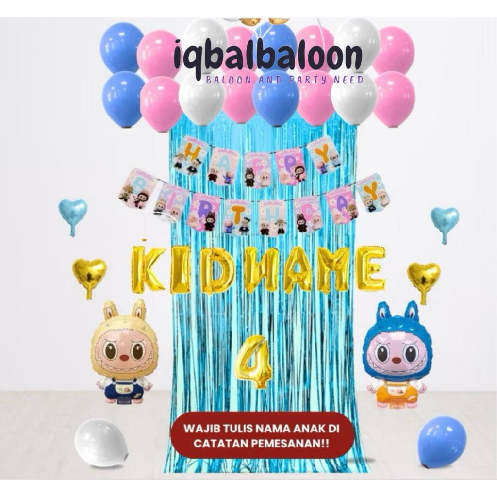 Jual LABUBU SET DEKOR ULANG TAHUN ANAK/ DEKORASI ULTAH ANAK | Shopee ...