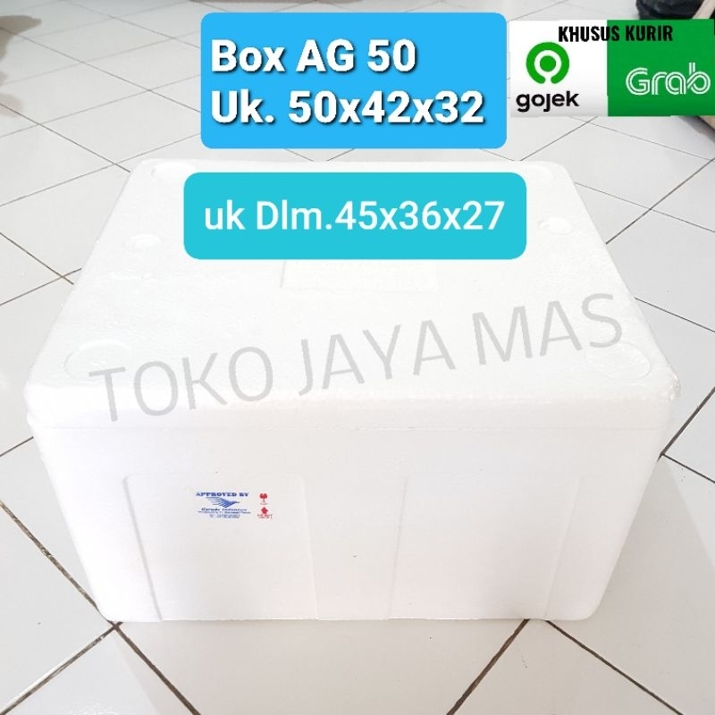 Jual Box Styrofoam AG 50 Garuda HD ( High Density) Box Es Ikan Frozen ...