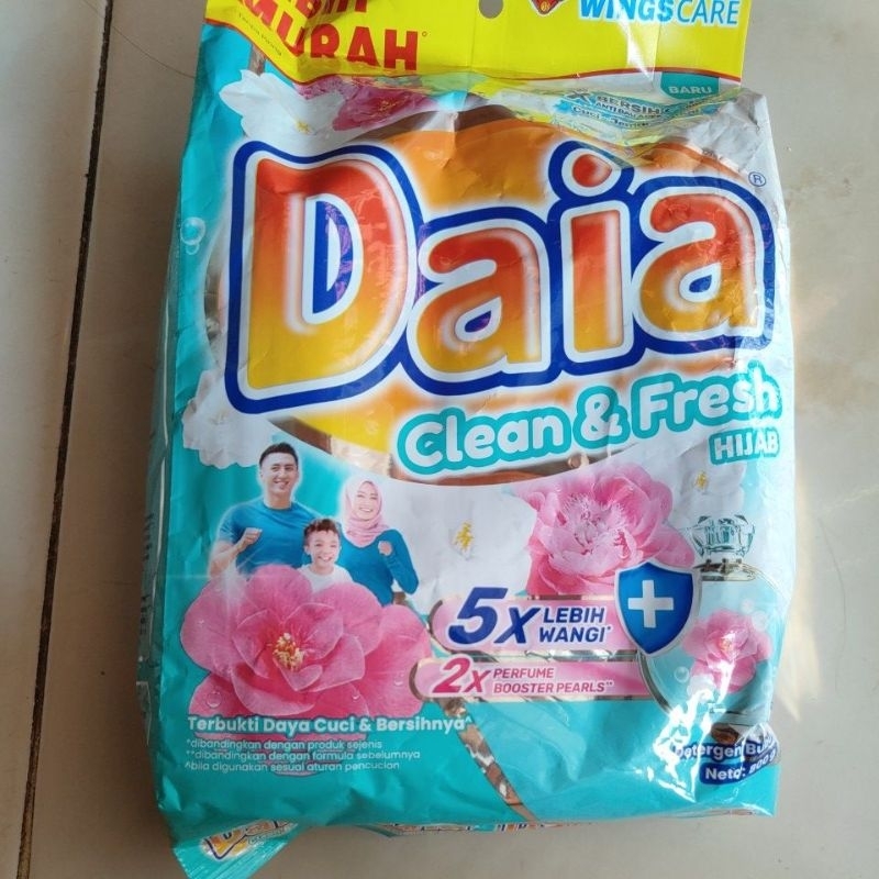 Jual Daia detergent bubuk 800 gram daia pencuci pakaian 800gram varian ...