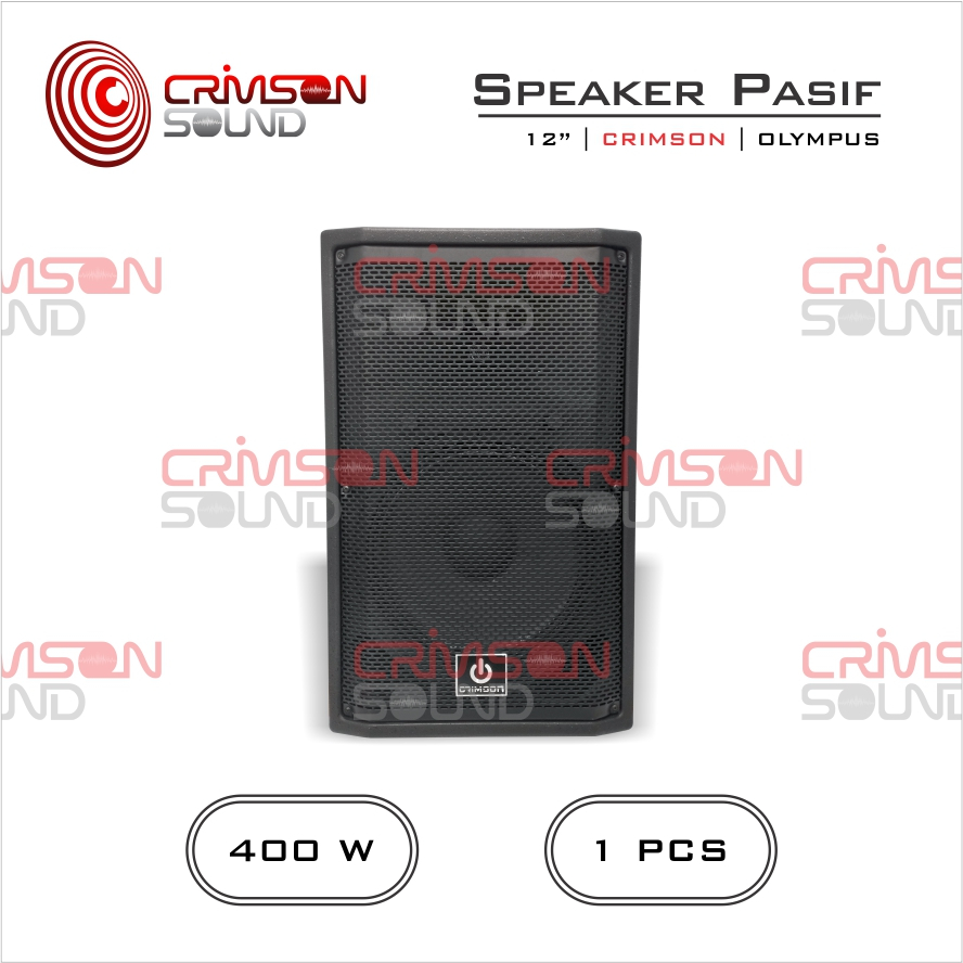 Jual PASIF SPEAKER 12 Inch 400 Watt CRIMSON CR 12-15 OLYMPUS | Shopee ...