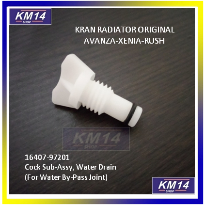 Jual TUTUP KRAN RADIATOR AVANZA-XENIA-RUSH ORIGINAL | Shopee Indonesia