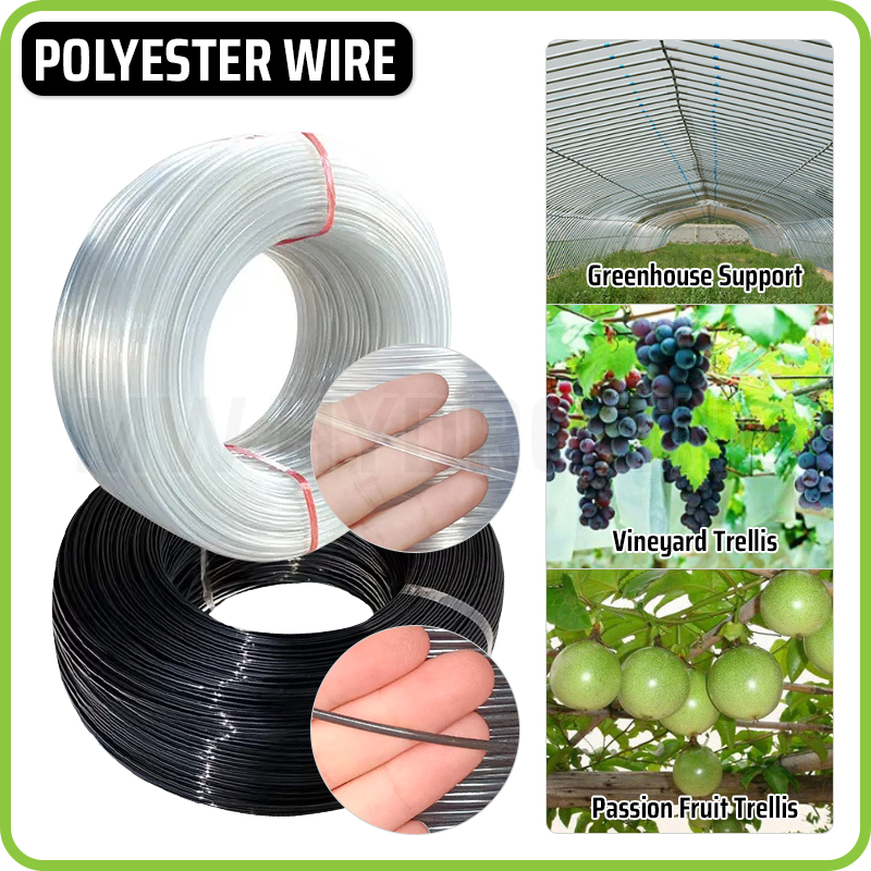 Jual Agricultural Polyester Wire for Greenhouse, Vineyard, Trellis ...