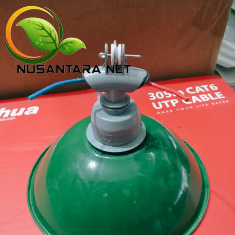 Jual Kap Lampu Jalan Hijau Mini dia.18-19cm + Fiting E27 Set | Shopee Indonesia