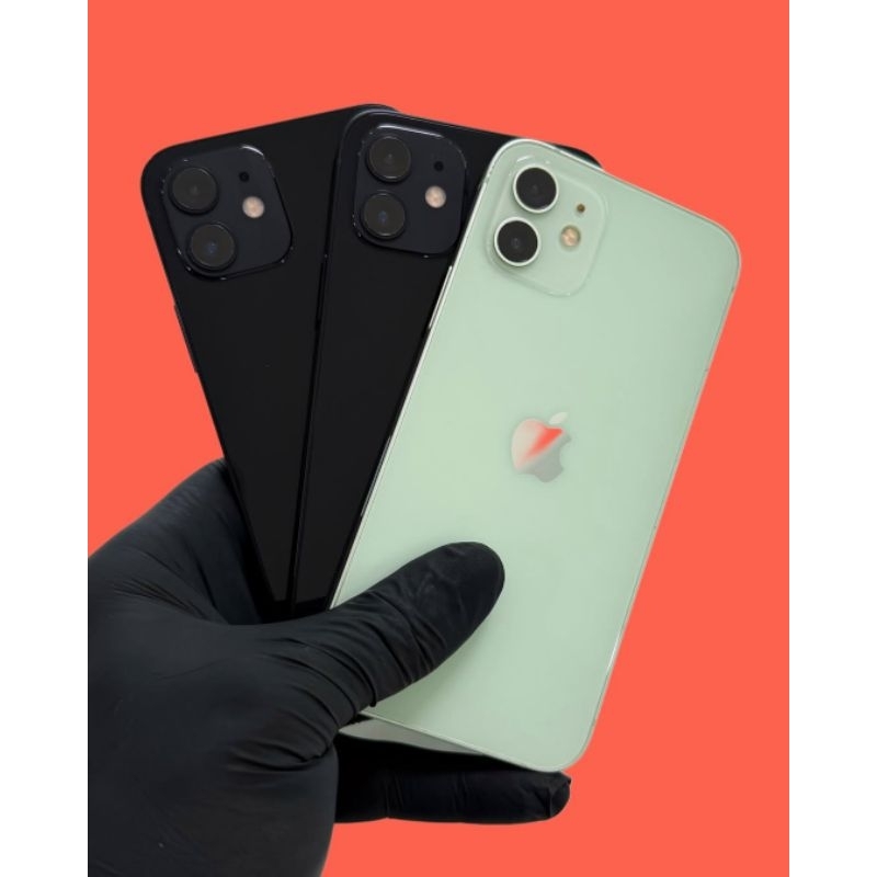 Jual iPhone 12 64gb/128gb/256gb second original mulus full set all operator | Shopee Indonesia