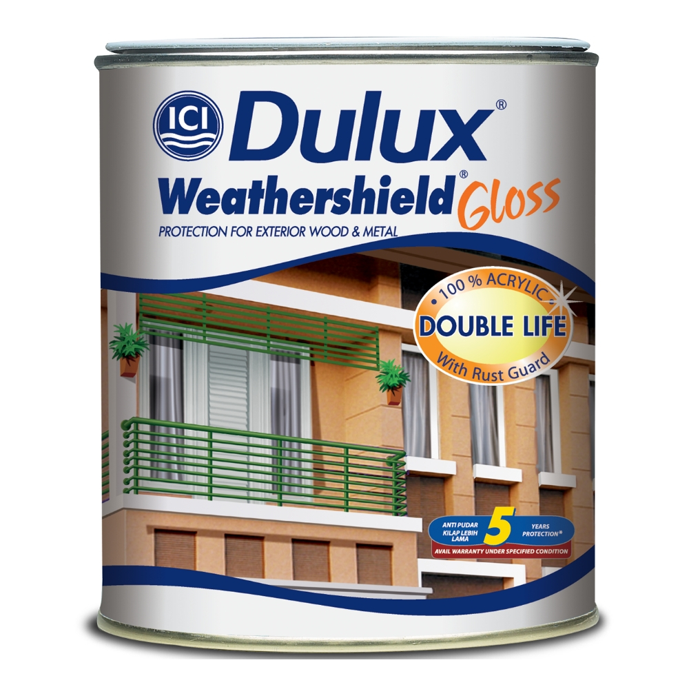 Jual CAT DULUX WEATHERSHIELD GLOSS 1 KG | Shopee Indonesia