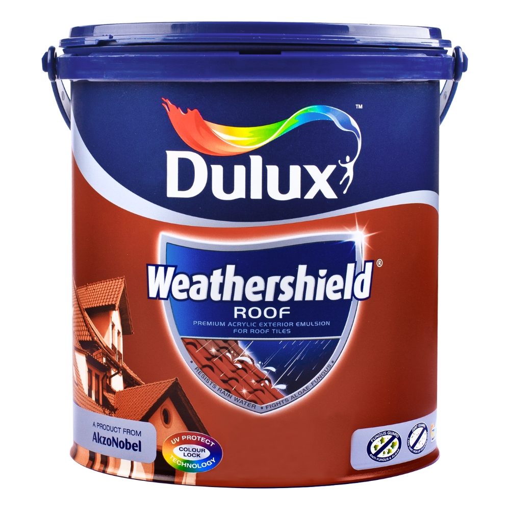 Jual CAT GENTENG DULUX WEATHERSHIELD ROOF 2.5 LT (KHUSUS INSTANT ...