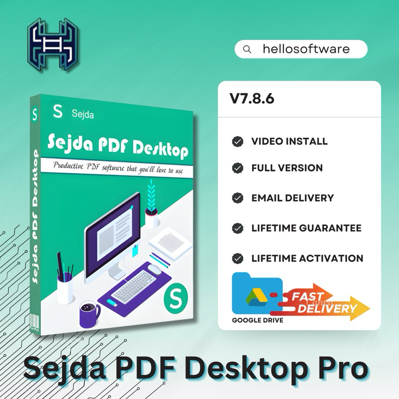 Jual Sejda PDF Desktop Pro v7.8.6 Full Version (Versi Terbaru) | Shopee Indonesia