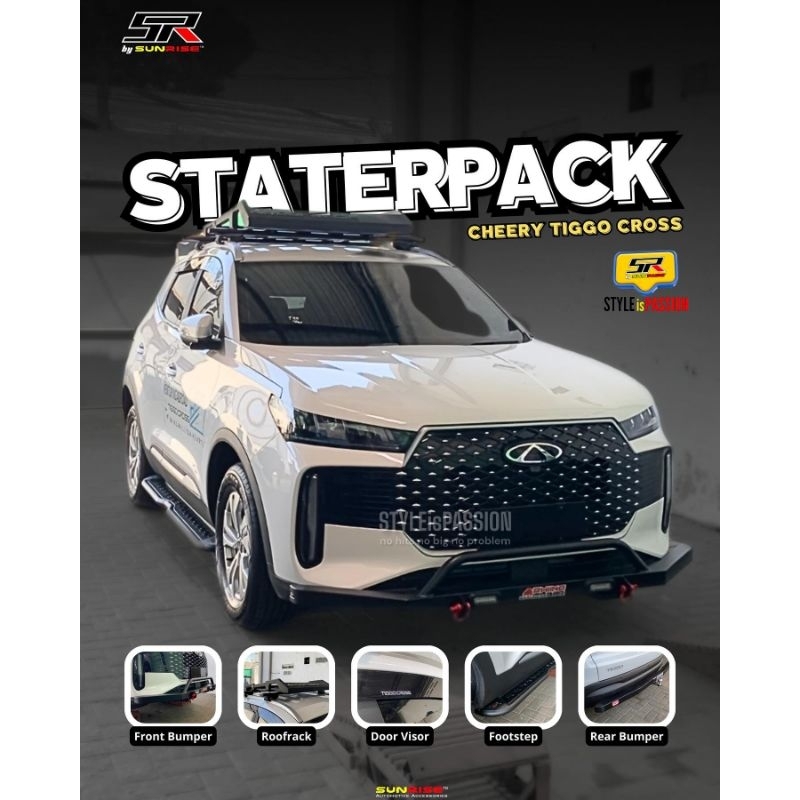 Jual StyleIsPassion - Tanduk Towing Chery Tiggo Cross By SR Pelindung ...