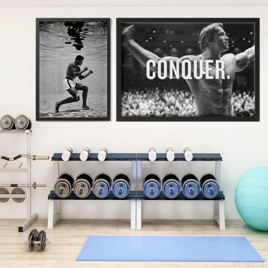 Jual Poster Hiasan Dinding Aesthetic Bingkai Figura Kayu Premium Seri ...