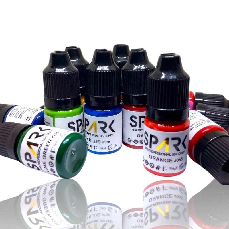Jual 1 pcs / 7,5ml Tinta Tattoo Spark Tattoo ink 100% Original USA ...