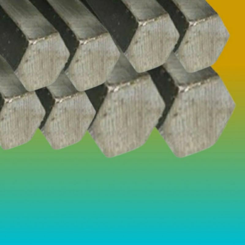Jual as besi segi enam hexagon 17mm panjang 75cm | Shopee Indonesia