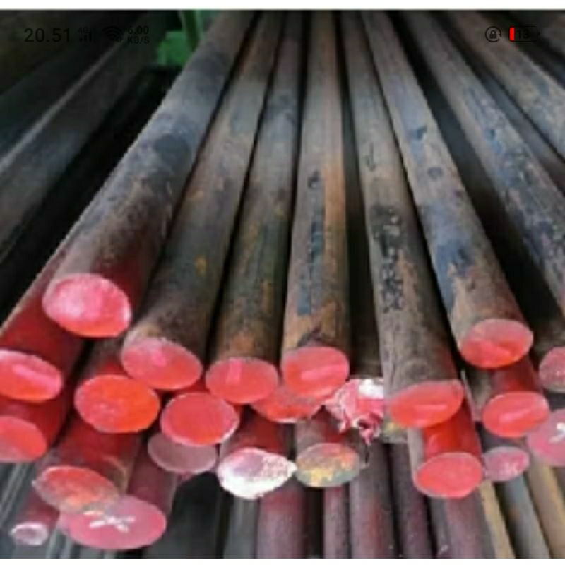 Jual as besi s45c 40mm panjang 7cm/as s45c 40 x 70mm | Shopee Indonesia