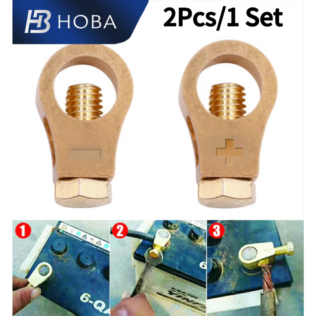 Jual Terminal baterai Klem kabel terminal aki mobil/klem konektor kabel ...