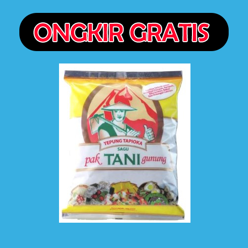 Jual kHUSUS INSTANT ONGKIR GRATIS 1 DUS Tapioka Tepung Sagu CAP PAK ...
