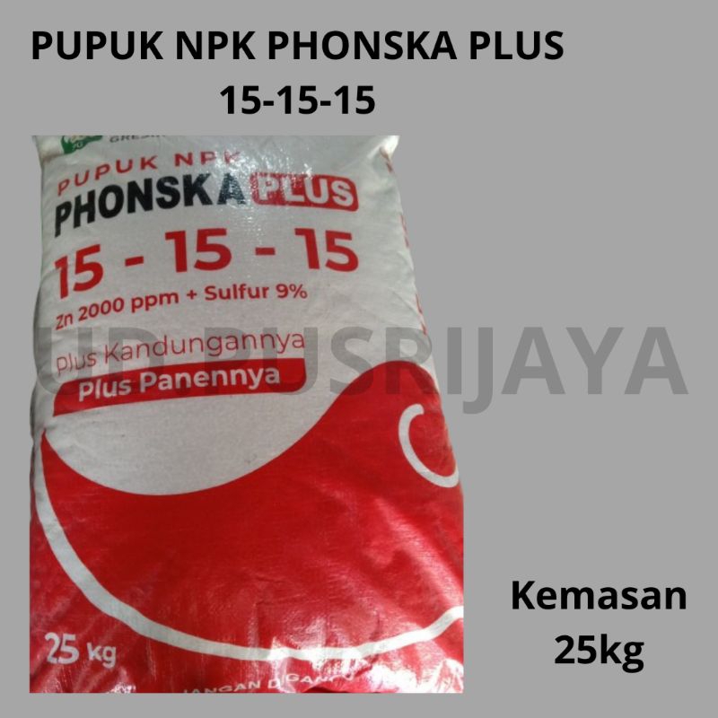 Jual PUPUK NPK PHONSKA PLUS 15-15-15 Kemasan 25kg | Shopee Indonesia
