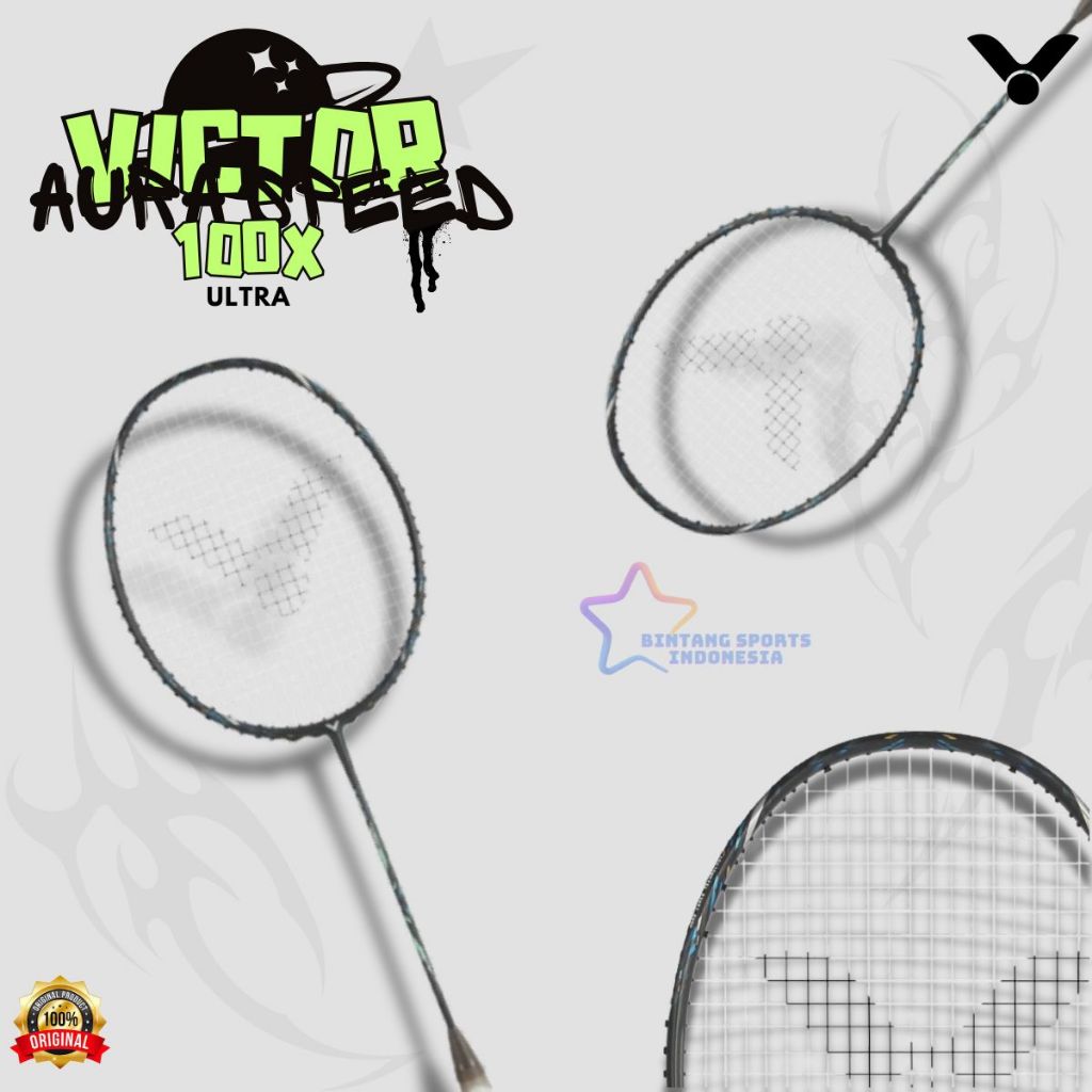 Jual RAKET VICTOR BULUTANGKIS BADMINTON VICTOR AURASPEED 100 X ULTRA ...
