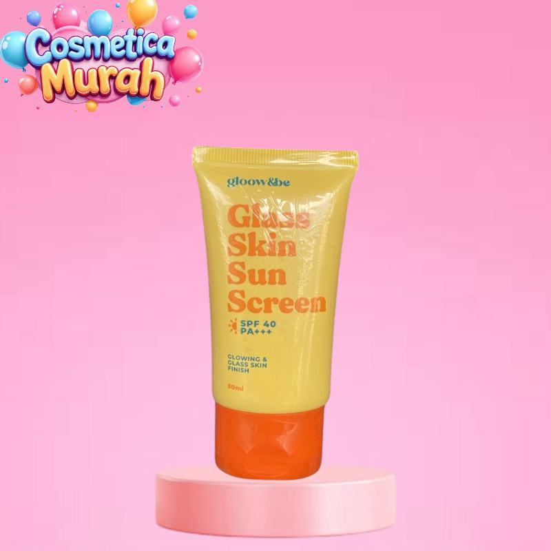 Jual an) GLOOWBI - GLOOW&BE SUNSCREEN SPF 40 pa ++++ 50 ml - glass skin sunscreen | Shopee Indonesia