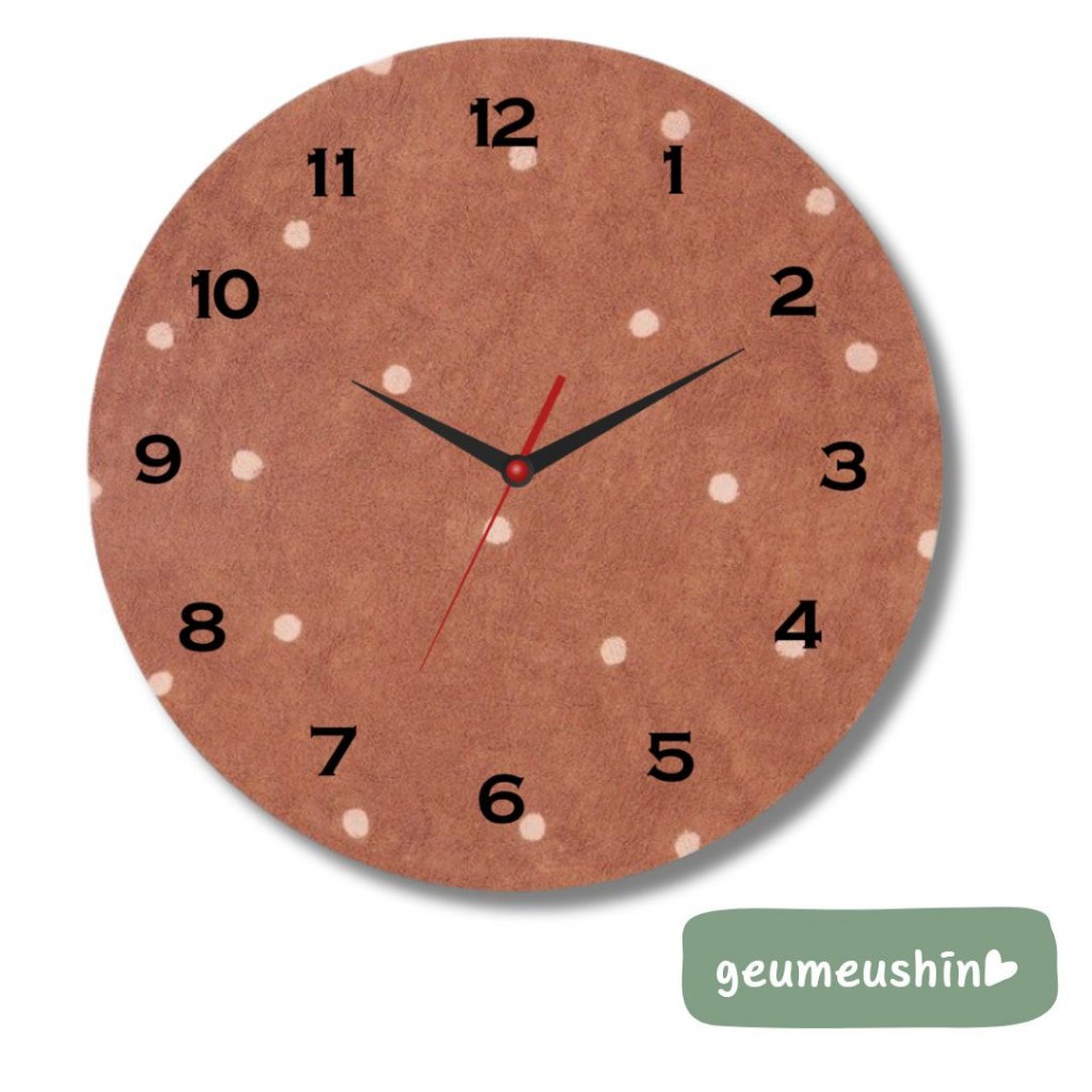 Jual Jam Dinding Polos Kayu Simple Minimalis Warna Pastel Tanpa Kaca ...