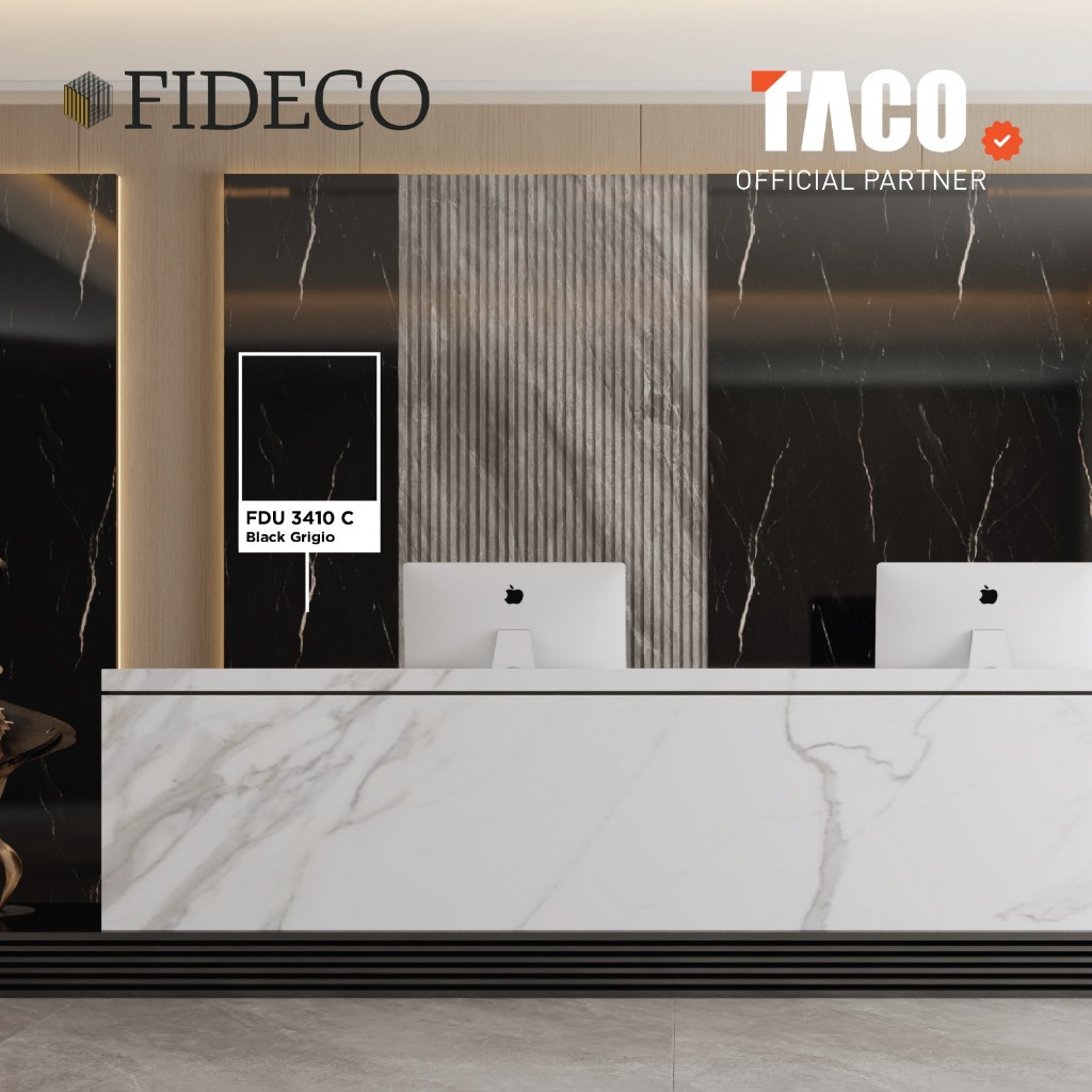 Jual TACO Fideco 2D Wall Panel Stone Series Tebal 3mm Ukuran 122cm x ...