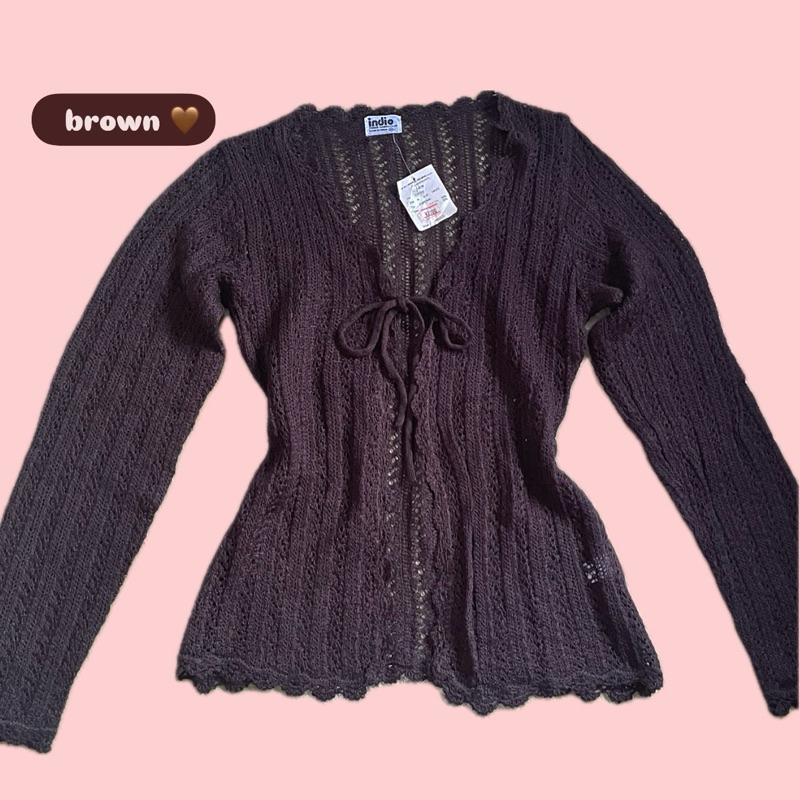 Jual Edisi Rajut Outer Cardigan | Shopee Indonesia