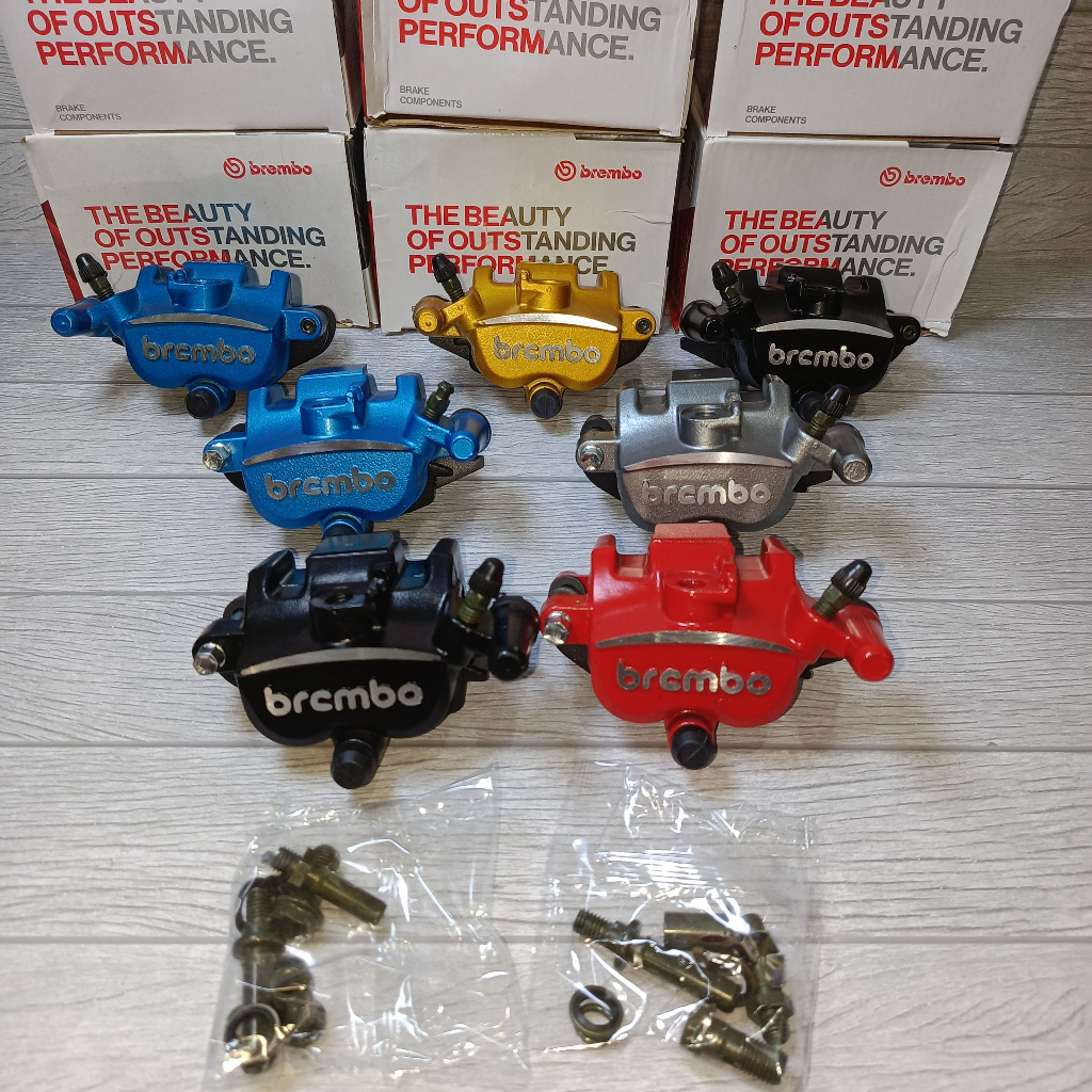 Jual Kaliper Depan 2P Kanan Kiri Kepala Babi Depan Master Bawah Depan Cakram 2 Piston Brake ...