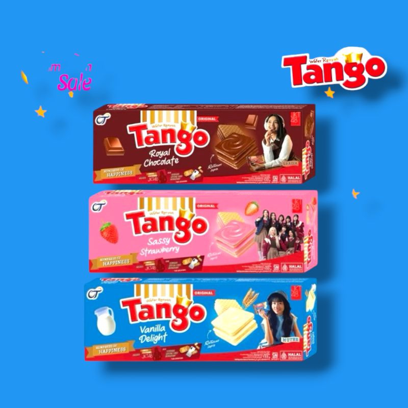 Jual Wafer Tango Jkt48 133gr | Shopee Indonesia