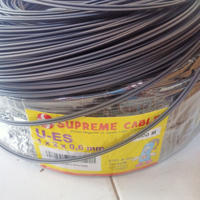 Jual KABEL TELEPON SUPREME ISI 3 HARGA PERMETER | Shopee Indonesia