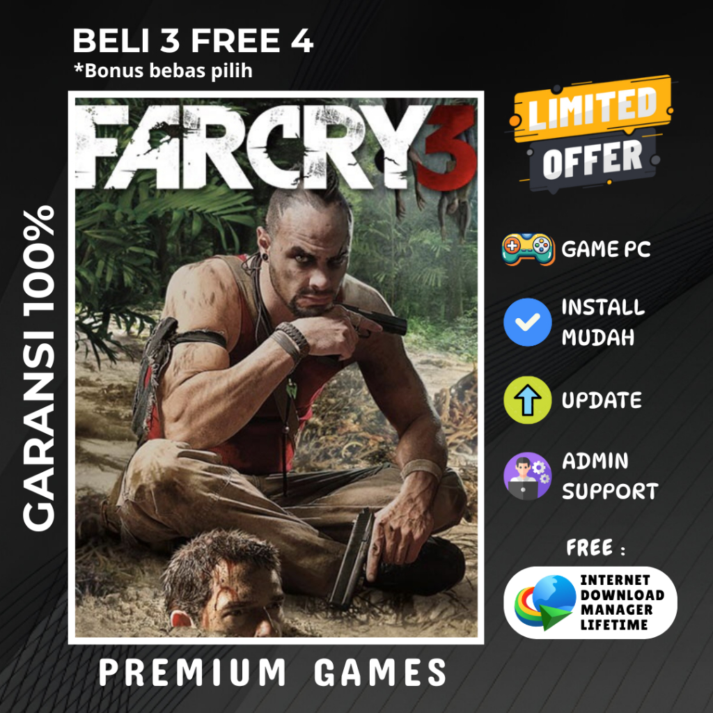 Jual Far Cry 3 Complete Collection - Game PC Laptop - Link Game | Shopee Indonesia