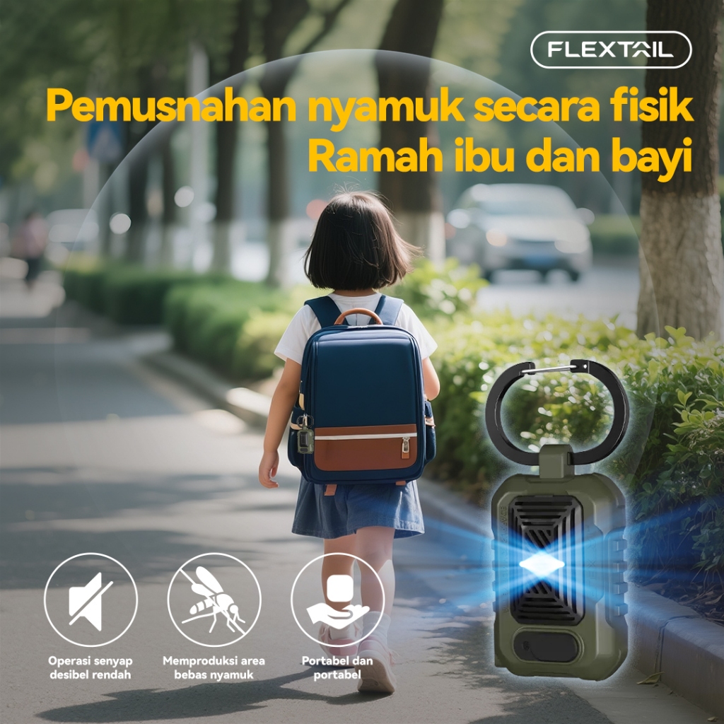 Jual FLEXTAIL-LIGHT REPELLER - Pengusir Nyamuk Portabel Bayi & Anak | Anti Nyamuk Elektrik ...