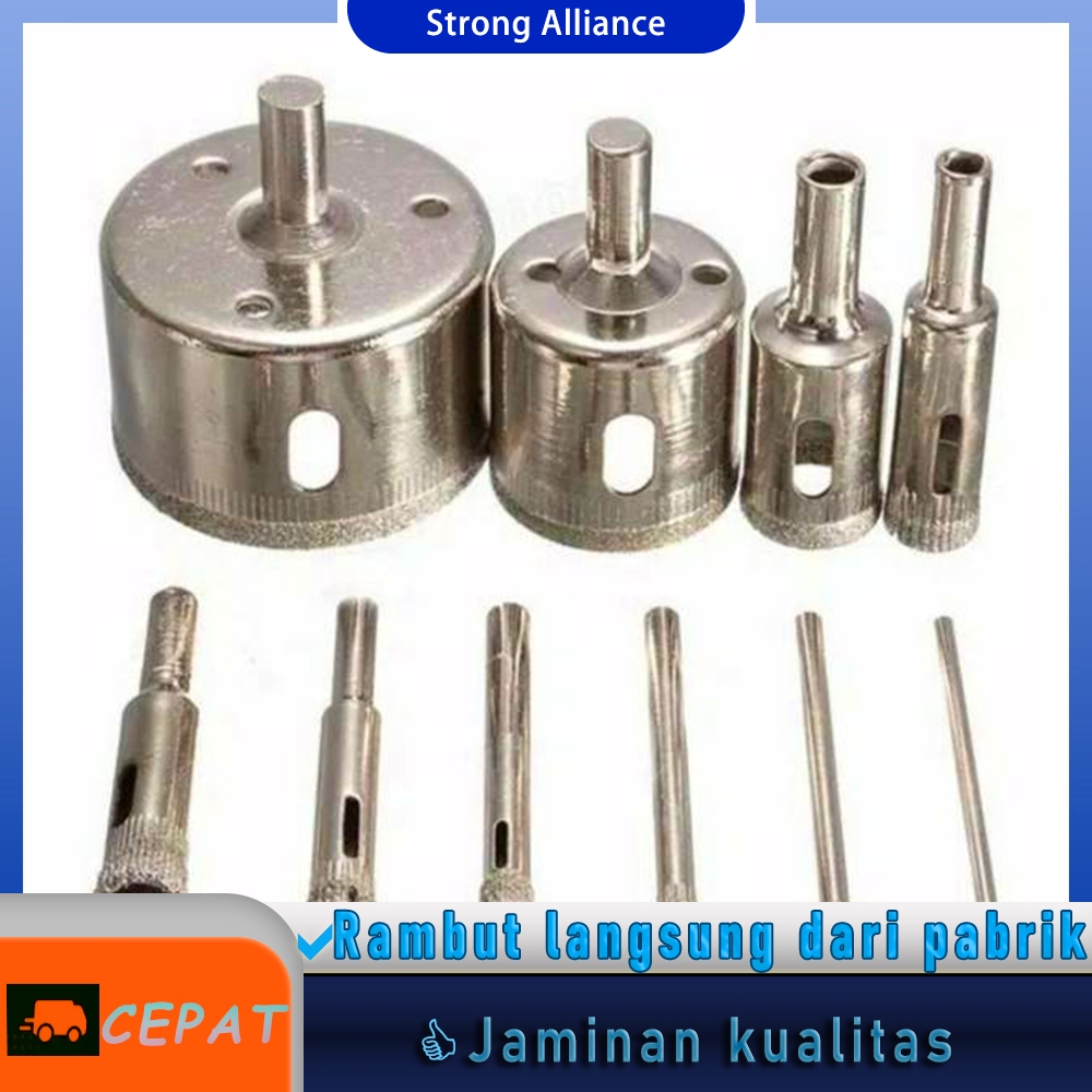 Jual MATA BOR KACA / KERAMIK DIAMOND GLASS PREMIUM 6 - 30 MM | Shopee ...