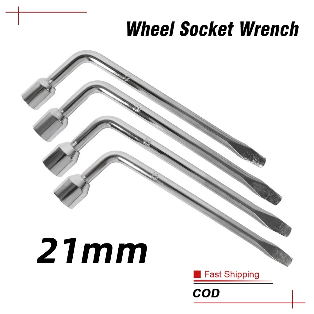 Jual Kunci Roda L ukuran 21mm Kunci Roda L + Congkelan Ban | Shopee ...